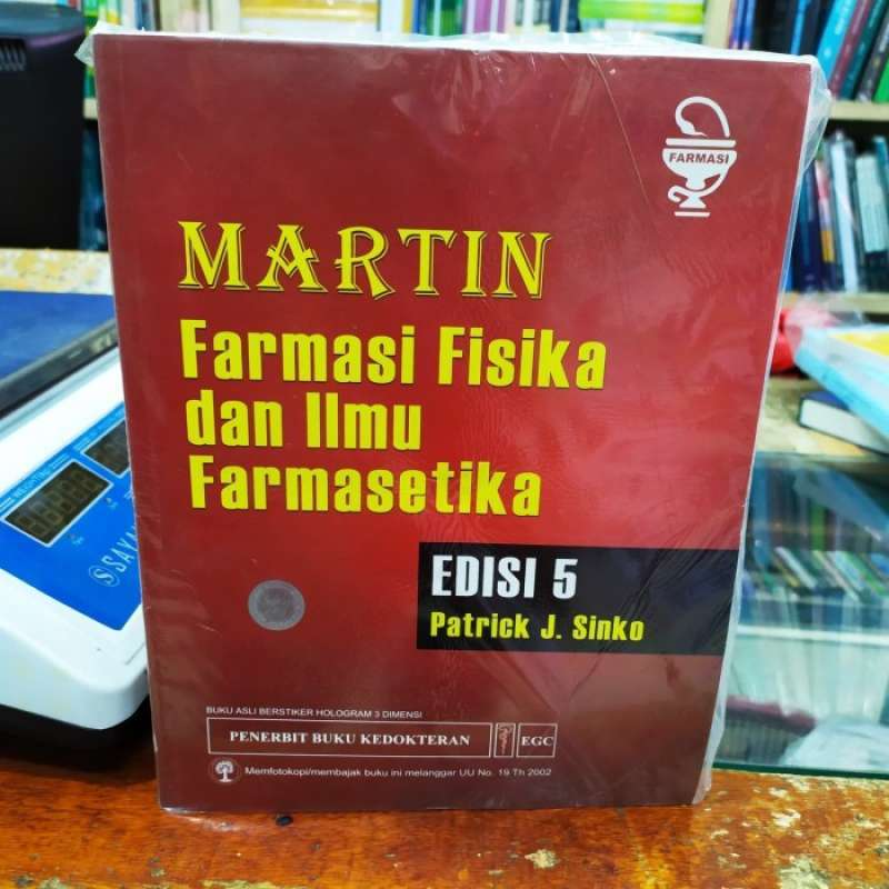 Promo Martin Farmasi Fisika Dan Ilmu Farmasetika Egc Diskon 23% Di Seller Malini Store ...