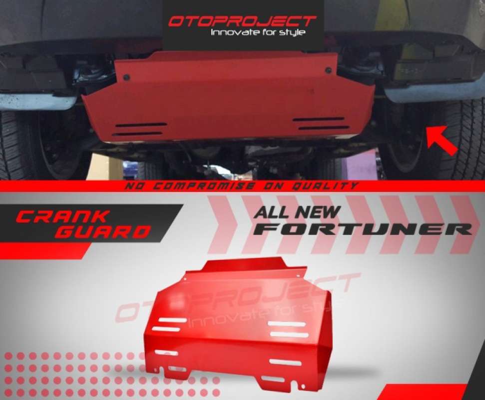 Promo Crank Guard Cover Pelindung Bawah Mobil All New Fortuner Diskon ...