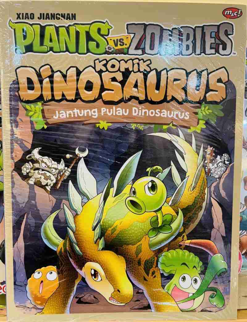 Promo Ori Buku Komik Sains Plants Vs Zombies Komik Dinosaurus Jantung ...