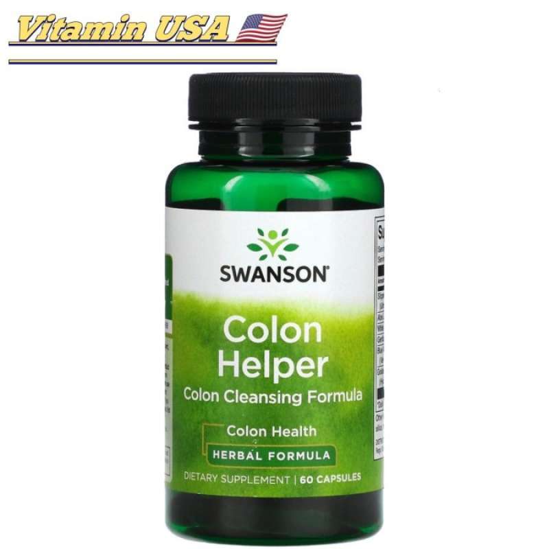 Promo Swanson Colon Helper Colon Cleansing Formula 60 Capsules Diskon ...
