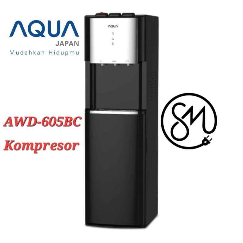 Jual Dispenser Aqua Galon Bawah Awd-605bc Bottom Loading Awd605bc 605 ...