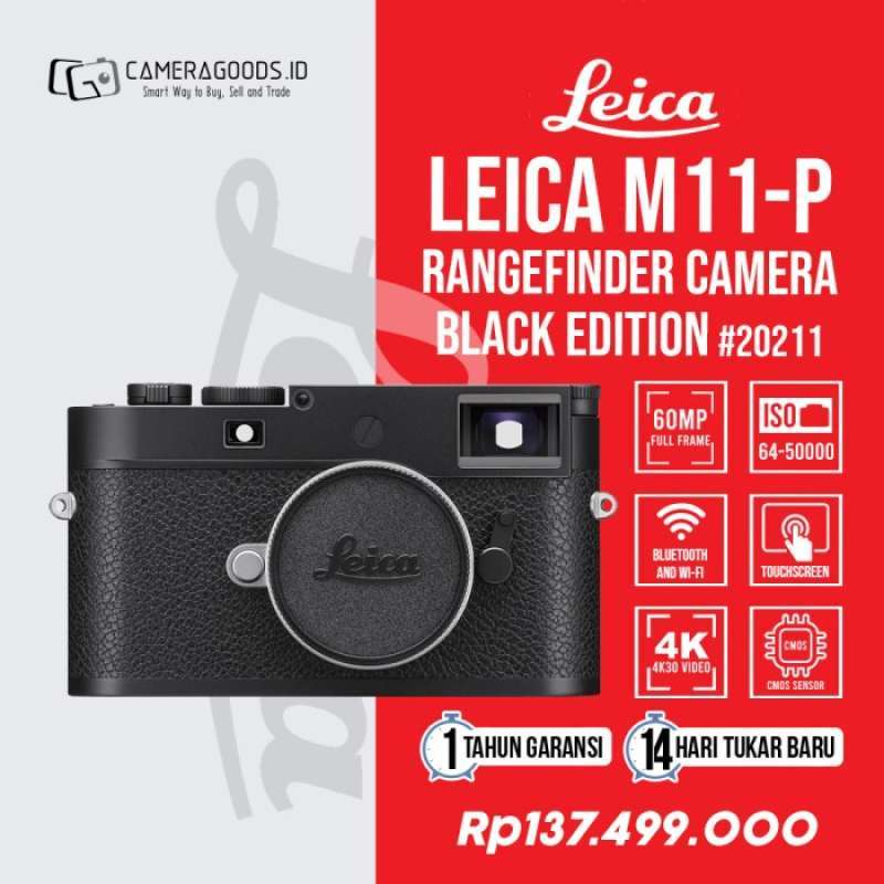 Jual Leica M11-p Rangefinder Camera M11 P M11p (deposit) - Black ...