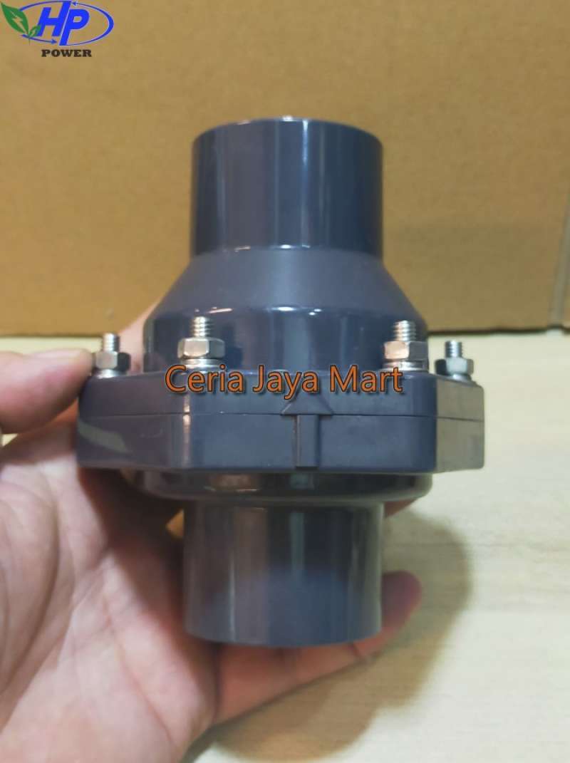 Promo Klep Tabok Pvc 2 Inch Socket / Flap Swing Check Valve Pvc Dn50 ...