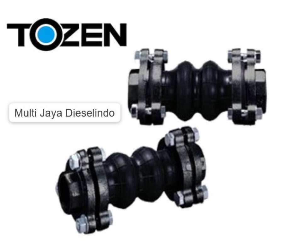 Promo Tozen Flexible Rubber Joint Drat 1 Inch Twinflex Screw Diskon 23% ...