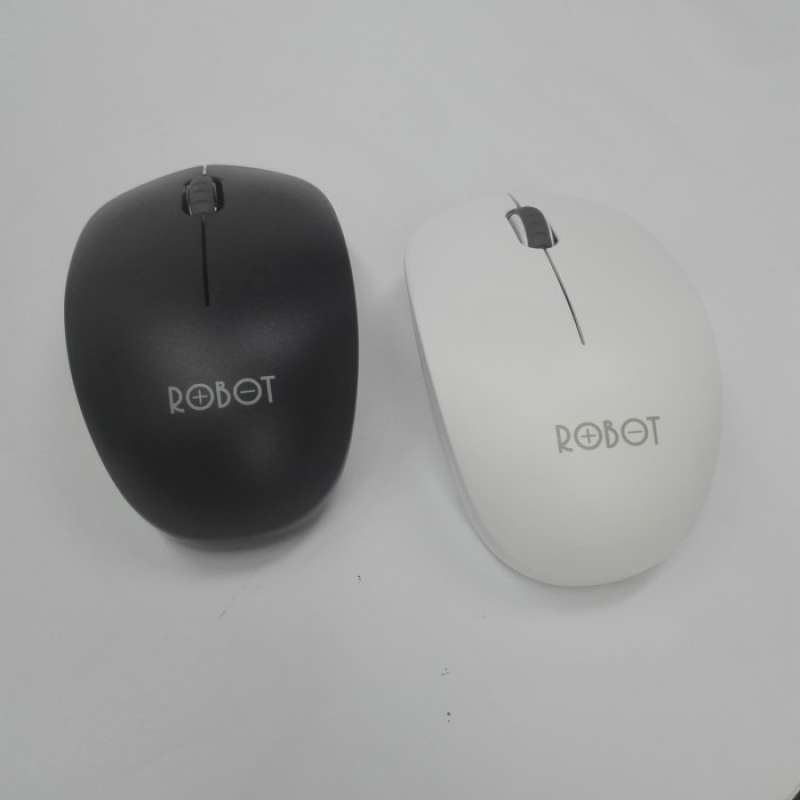 Promo Mouse Wireless Robot M120 Kualitas Mantap Diskon 23% Di Seller ...