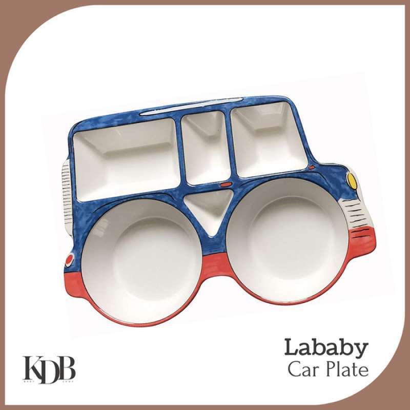 Promo Lababy Car Plate | Piring Makan Anak Diskon 23% Di Seller Nishimu ...