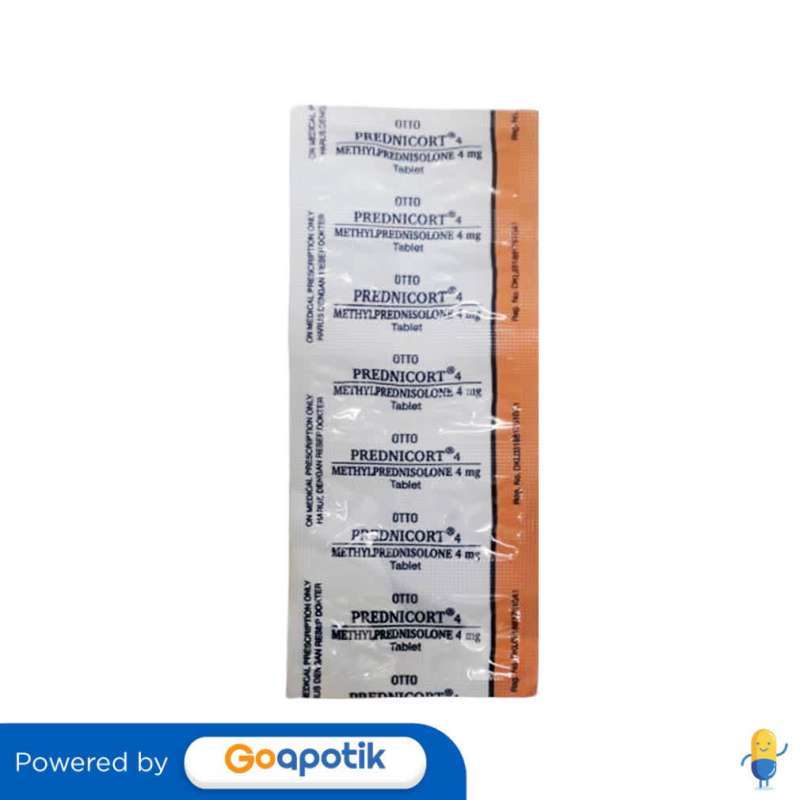 Jual Prednicort 4 Mg Strip 10 Tablet Di Seller Apotek Ifarma Mambal ...
