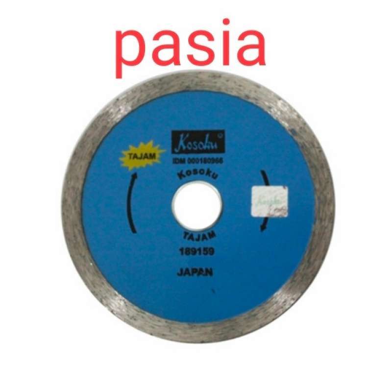 Promo Kosoku 8 Inch 200 Mm Wet Diamond Wheel Tajam Potong Granit Marmer ...