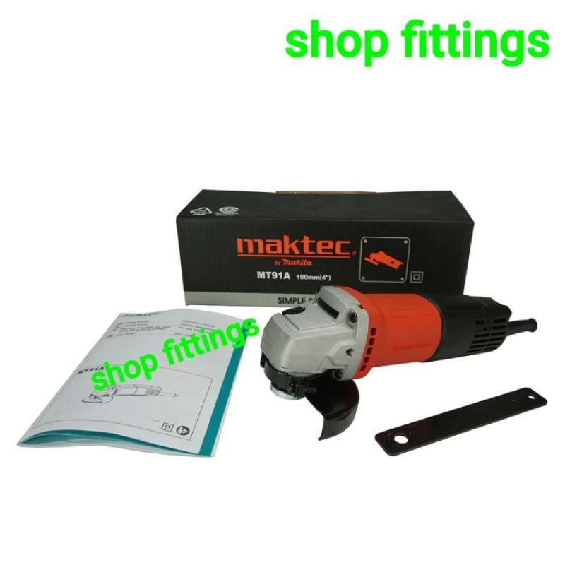 Promo Maktec Mt 91a Mesin Gerinda Tangan 4 Angle Grinder Toggle Switch ...