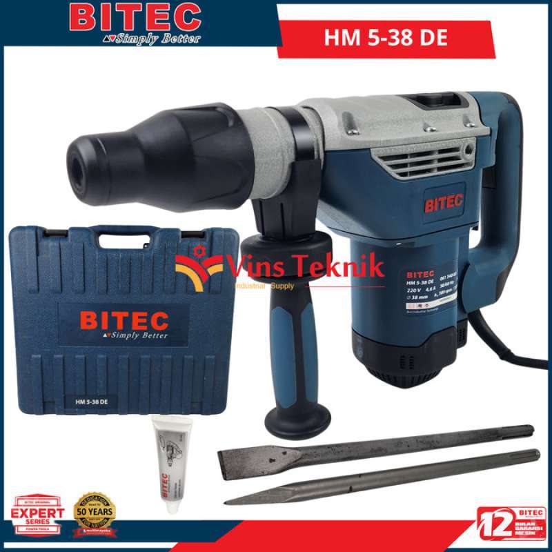 Promo Mesin Bor Beton Rotary Hammer Hm5-38de Bitec Hm 5-38 De Diskon 23% Di Seller Kulee Store ...