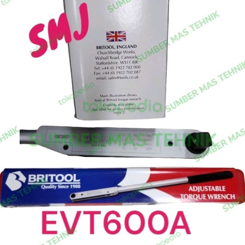 Promo Kunci Torsi Bri Tool Evt600a Torque Wrench Evt 600 A Kunci ...