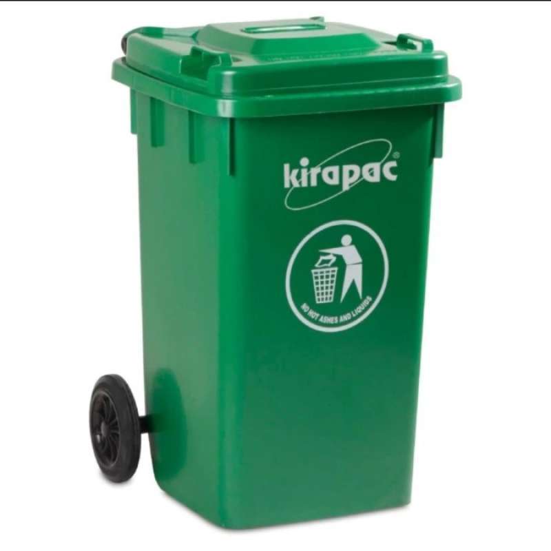 Promo Promo- Kirapac Tempat Sampah / Dust Bin Besar + Roda 100 Liter ...