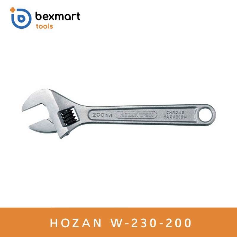 Promo Hozan W-230-200 Adjustable Wrench/kunci Inggris Diskon 23% Di Seller Kulee Store ...