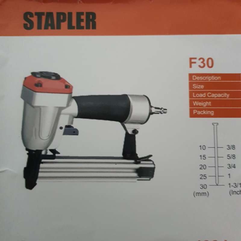 Promo Air Nailer Iim F30 Mesin Stapler Staples Angin Brad Nail F-30 ...