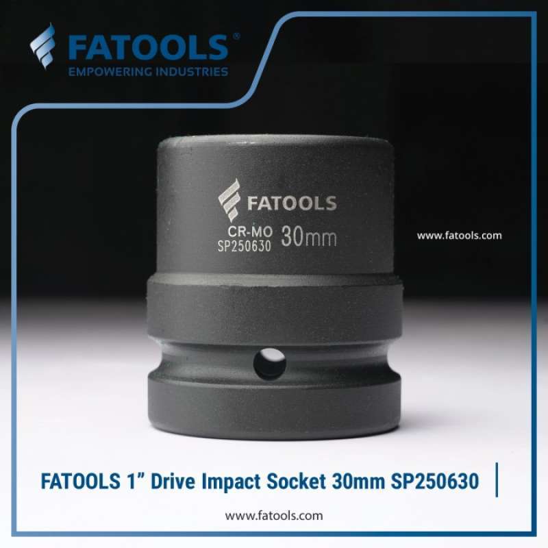 Promo Fatools 1 Dr Impact Socket 30mm 6pt Metric Kunci Sock Sp250630 ...