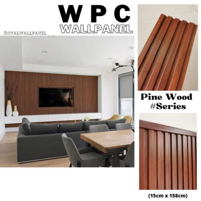 Jual 1meter Wpc Wood Panel Royal Wallpanel Di Seller Belanja-id ...