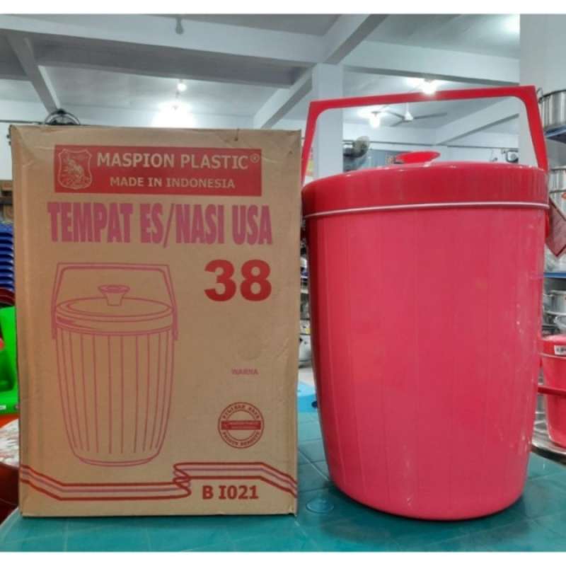 Jual Termos Es Maspion 38 Liter/termos Nasi/rice Ice Bucket 38 Liter Di ...