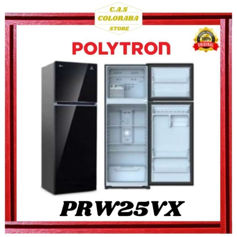 Promo Kulkas Polytron Prw25vx Kulkas 2 Pintu Inverter 240l Prw 25vx ...