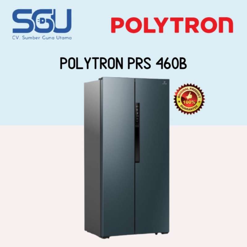 Promo Polytron Prs 460b Kulkas Side By Side Inverter Prs460b Prs 460 ...