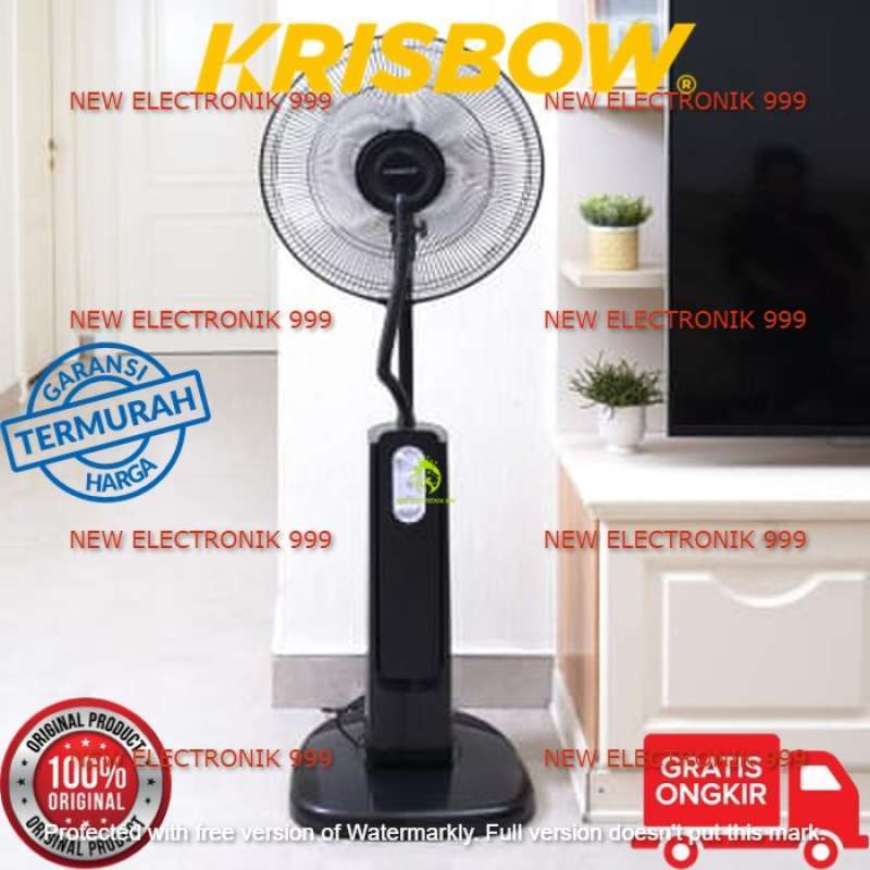 Promo Krisbow 16 Inci Hazo Kipas Angin Uap Berdiri 75 Watt Hitam ...