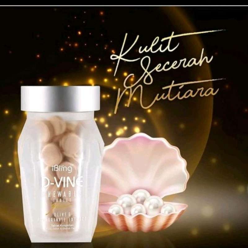 Promo Dvine Collagen Candy Original 100% Asli Kemasan Baru Dvn Tablet Kunyah Bpom Halal Isi 60 ...