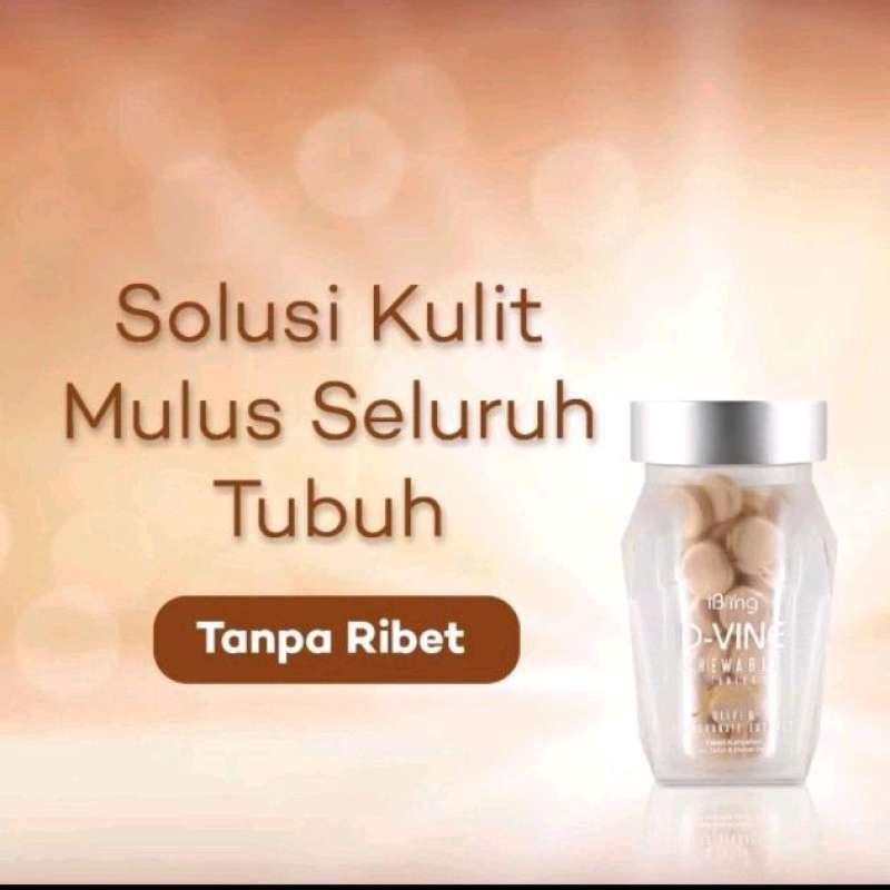 Promo Dvine Collagen Candy Original 100% Asli Kemasan Baru Dvn Tablet ...