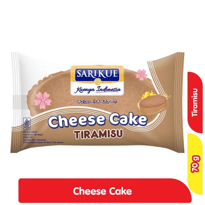 Jual Sari Kue By Sari Roti Cheese Cake Tiramisu 70 G Di Seller Alfamart ...