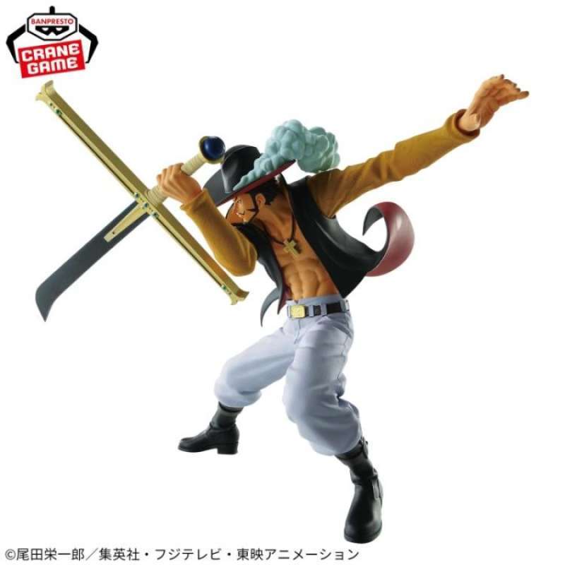 Jual Bandai Battle Record Dracule Mihawk Misb Ori Figure One Piece Di ...