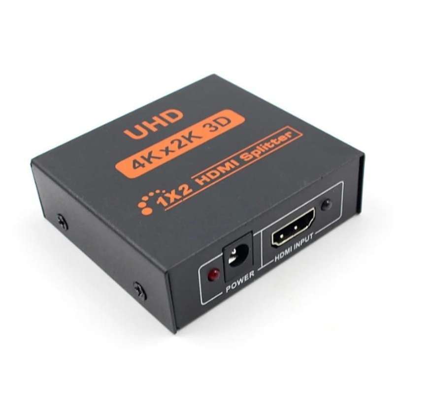 Jual Hdmi Splitter 4k 1 Input 2 Output / Hdmi Splitter 2 Port Uhd 4k Di ...
