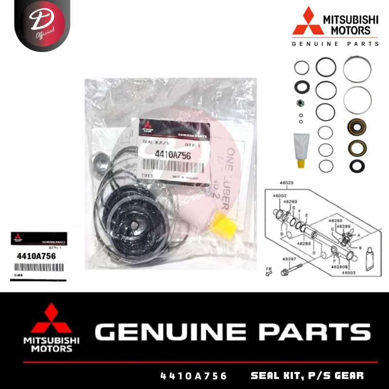 Jual Karet Kit Racksteer Rack Power Steering Bawah Mitsubishi All New ...