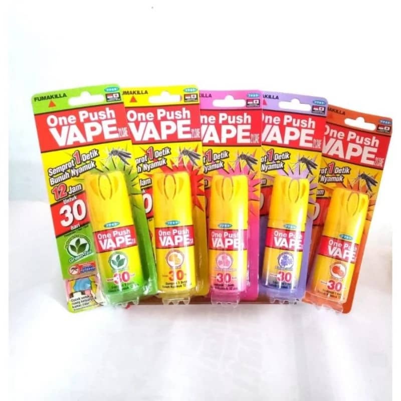 Jual Insektisida Fumakilla Vape Anti Nyamuk & Kecoa One Push Spray 30 ...