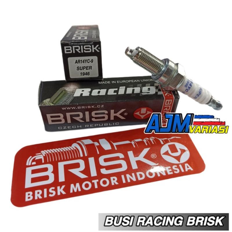 Jual Busi Motor Brisk Copper Racing Ar14yc-9 Blade Revo Beat Vario Di ...