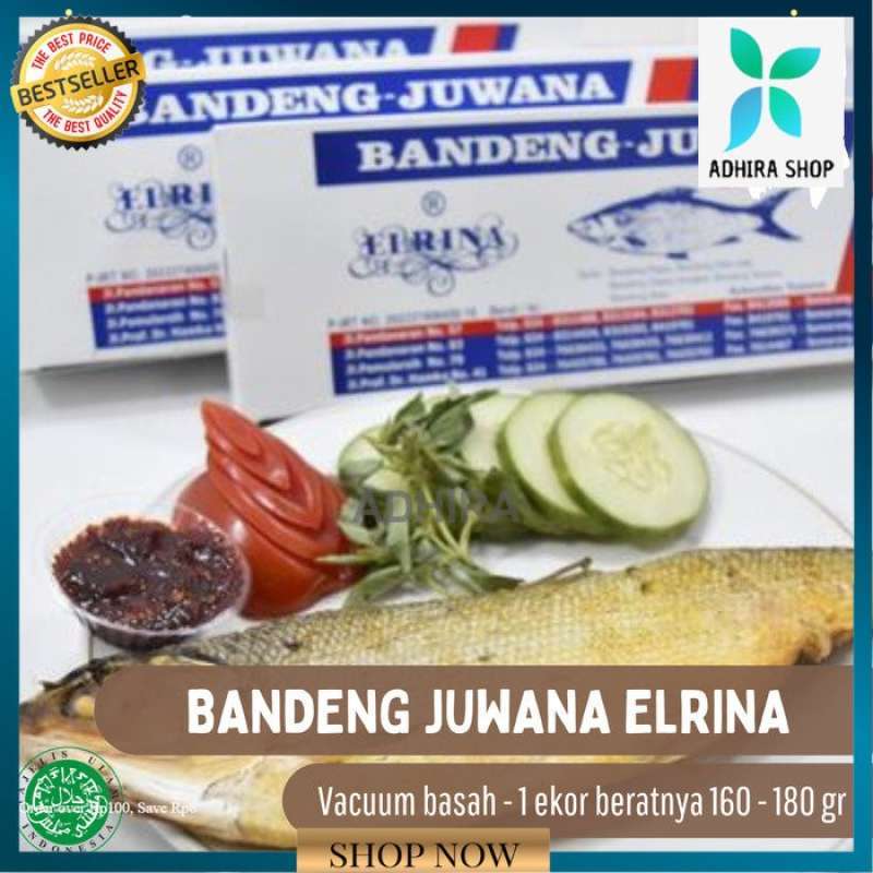 Promo Bandeng Presto Juwana Elrina Khas Semarang Vacum Basah - 160 Gr 1 ...