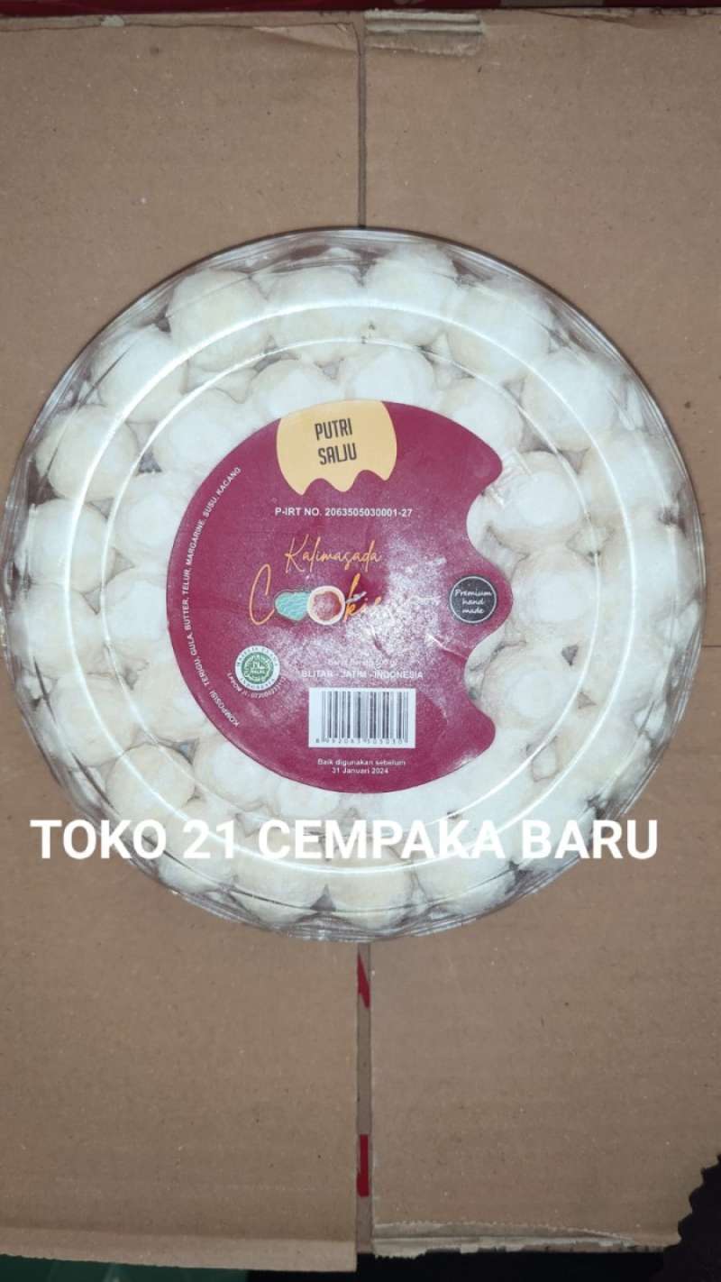 Jual Kalimasada Cookies Kue 1 Toples Varian Di Seller Toko Dua Satu ...