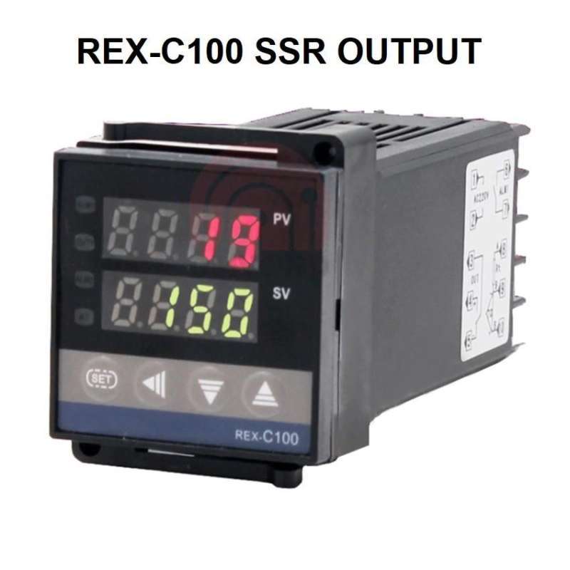 Jual REX-C100 SSR 999C Dual Digital PID Temperature Controller Output LED di Seller AnekaHobby ...