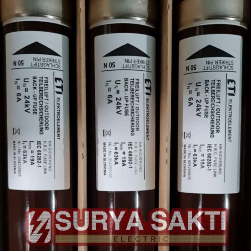 Promo Mv Fuse Eti 24kv 6a Medium Voltage Diskon 23% Di Seller Listrica ...