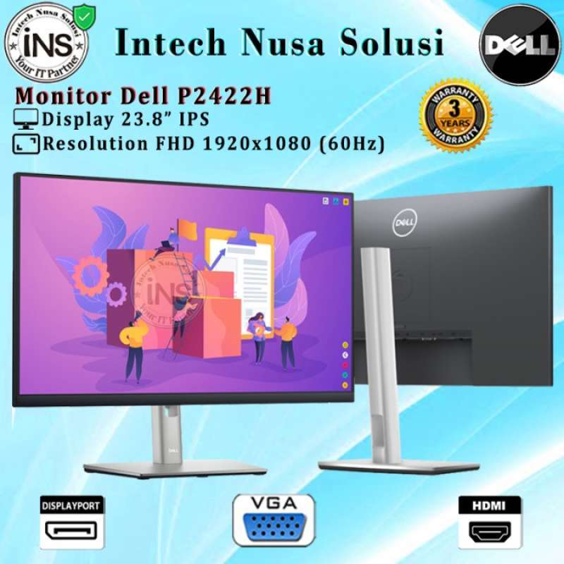 Jual Monitor Dell P2422 H Original Murah - Harga Diskon Februari 2024 ...