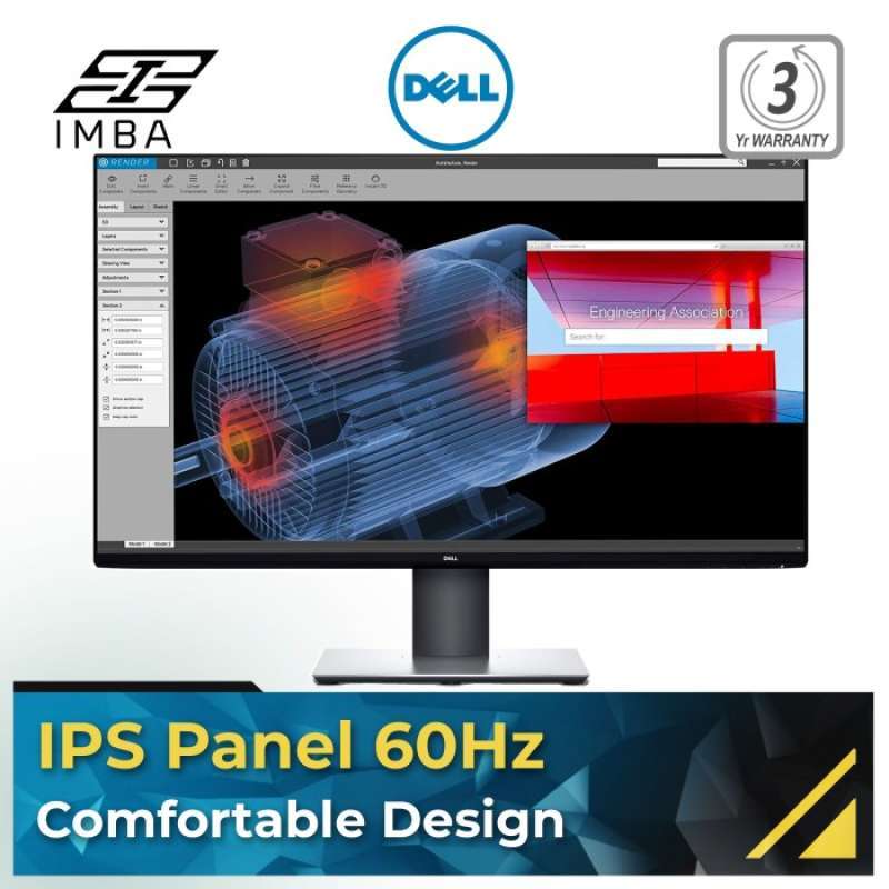 Promo Dell UltraSharp 32 4K USB-C Monitor - U3219Q IPS 60Hz [2160p, 60Hz] - Multivariasi ...