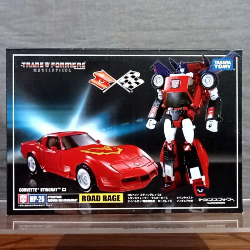 Promo Transformers Masterpiece Mp-26 Road Rage Cybertron Ground Figure ...