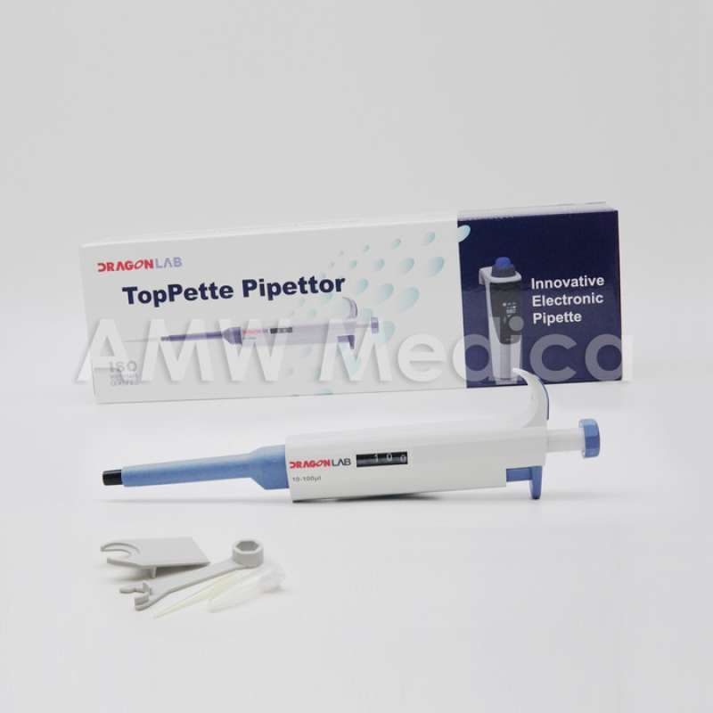 Promo Mikropipet DRAGONLAB Pipet Multi Chanel Variable Range 10 - 100ul ...