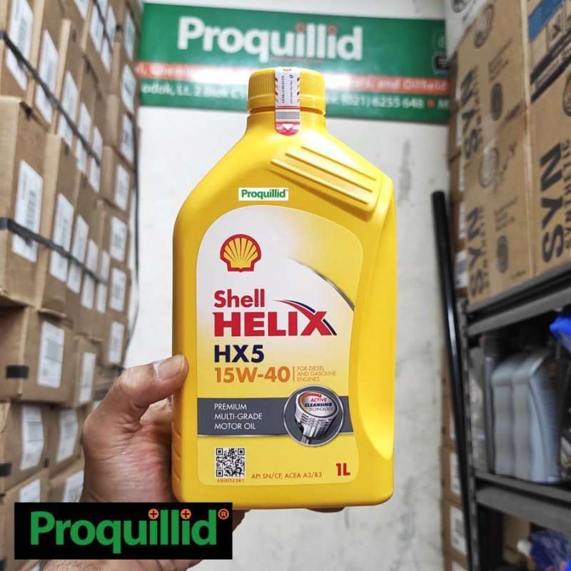 Promo Shell Helix Hx5 Mineral Oil 15w-40 Oli Mesin Mobil 15w40 Bensin ...