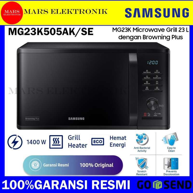 Jual MICROWAVE SAMSUNG MG23K505AK/SE - 23 LITER - MICROWAVE GRILL WITH ...