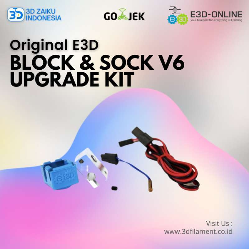 Promo Original E3D V6 Block & Sock Upgrade Kit From Uk Diskon 12% di ...