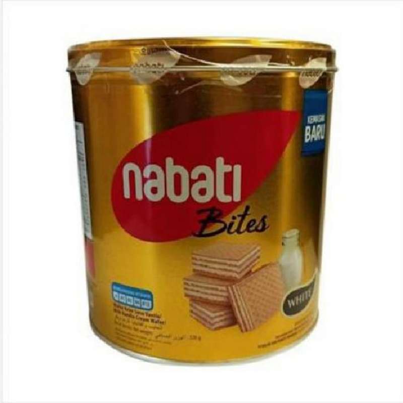 Jual Wafer Kaleng Nabati White rasa Vanilla di Seller EV Frozen Food ...