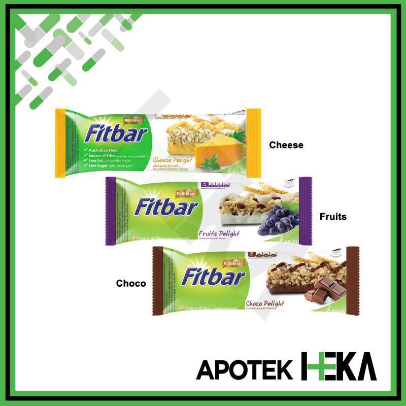 Jual Fitbar 20 G Satuan - Snack Multigrain - Fruits Di Seller Apotek ...