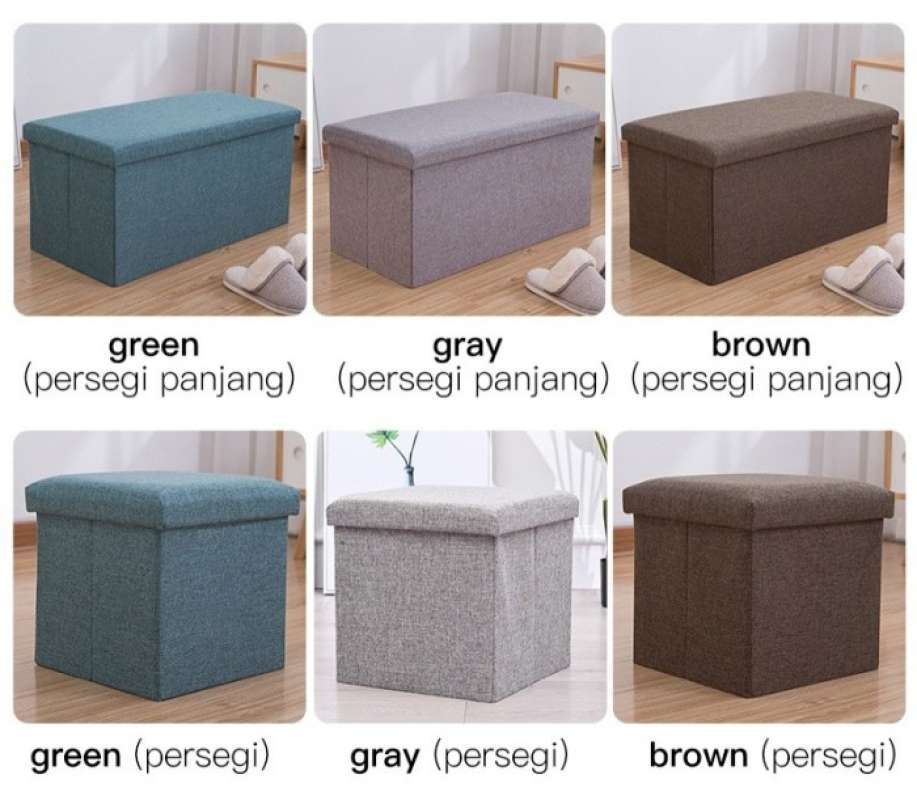 Jual Storage Box Penyimpanan Barang Serbaguna Kotak Bisa Jadi Kursi ...