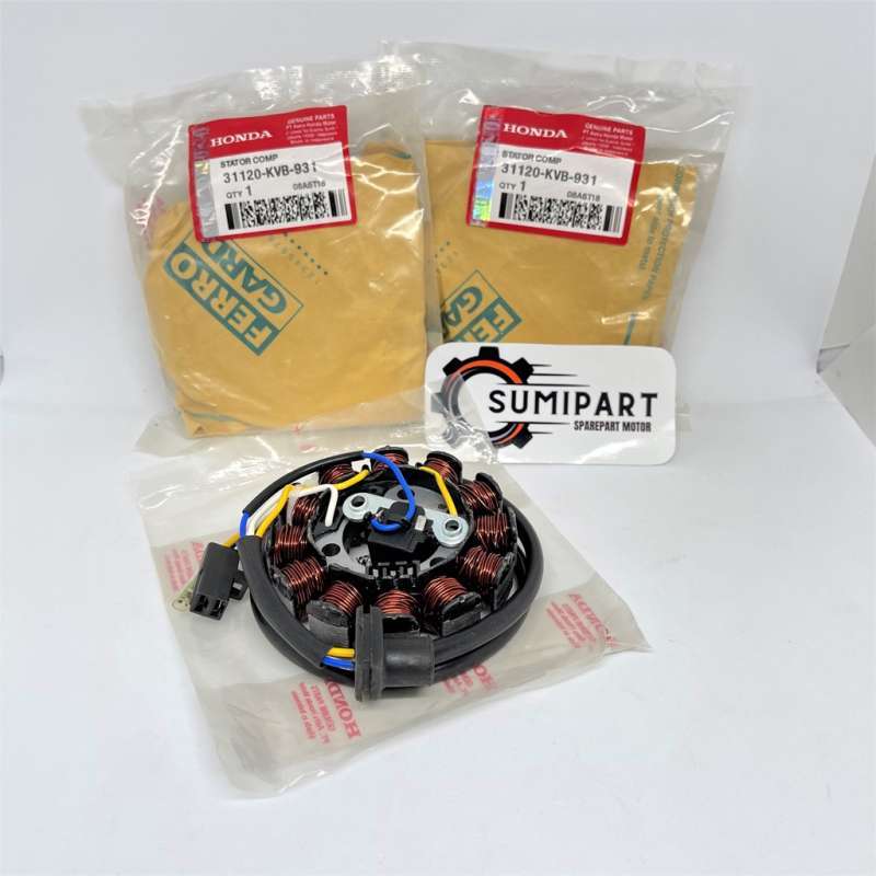 Jual Spull Spul Assy Pulser Motor Honda Vario Lama Karbu Old 110 Cw Techno Cbs Non Led Kvb Di ...