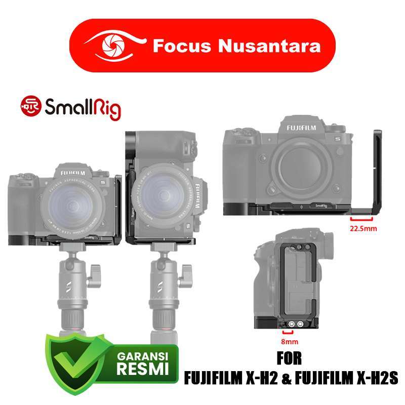 Promo Focus Nusantara - Smallrig L Brecket For Fujifilm X-h2 / Fuji X-h2s (3928b) Diskon 5% Di ...