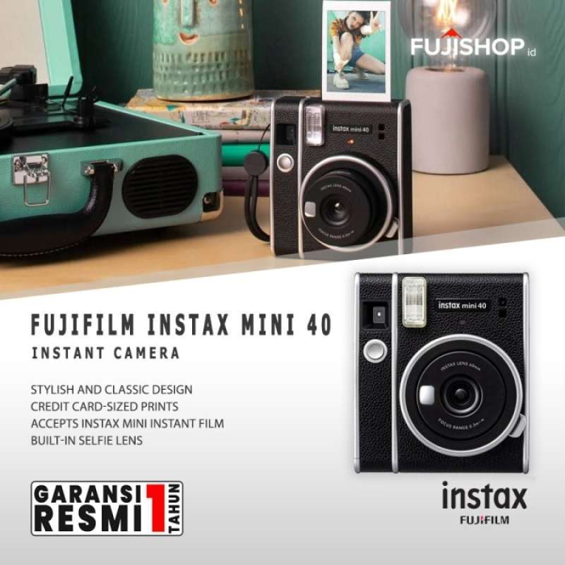 Promo Fujifilm Instax Mini 40 Garansi Resmi Diskon 23% di Seller Focus ID - Cilandak Timur, Kota ...