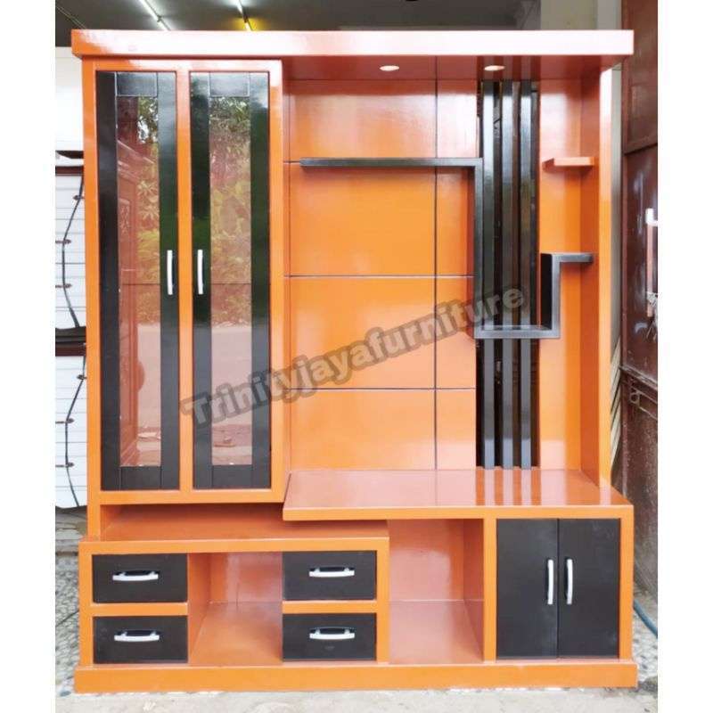 Jual Bufet Partisi Tv Minimalis Sekat Ruangan 1 Sisi ...